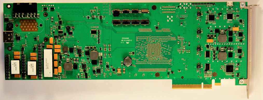 PCIe card with Virtex Ultrascale FPGA from Xilinx PCIe card with Virtex Ultrascale FPGA from Xilinx