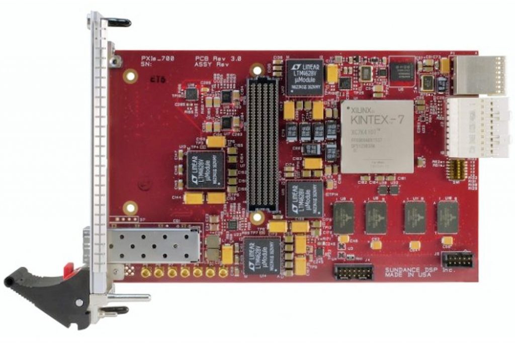 PXIe boards, and adaptors - Sundance DSP Inc.