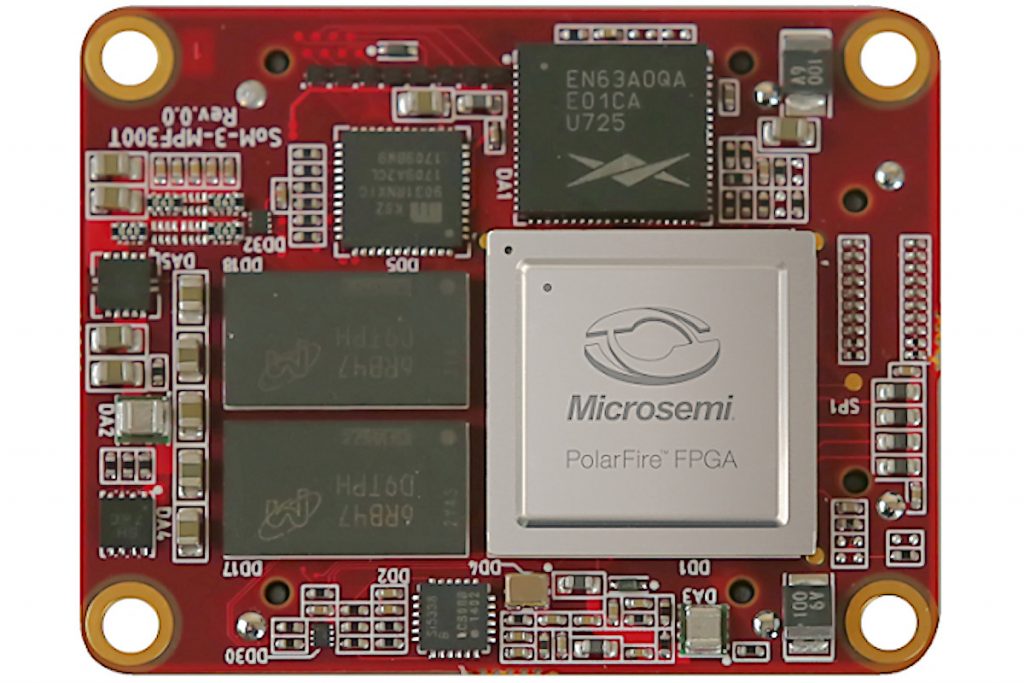 System On Module SOM based on PolarFire & PolarFire-SOC FPGA