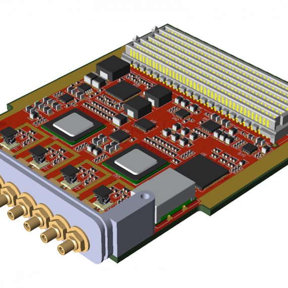 FMC+ DAC module based on AD9172