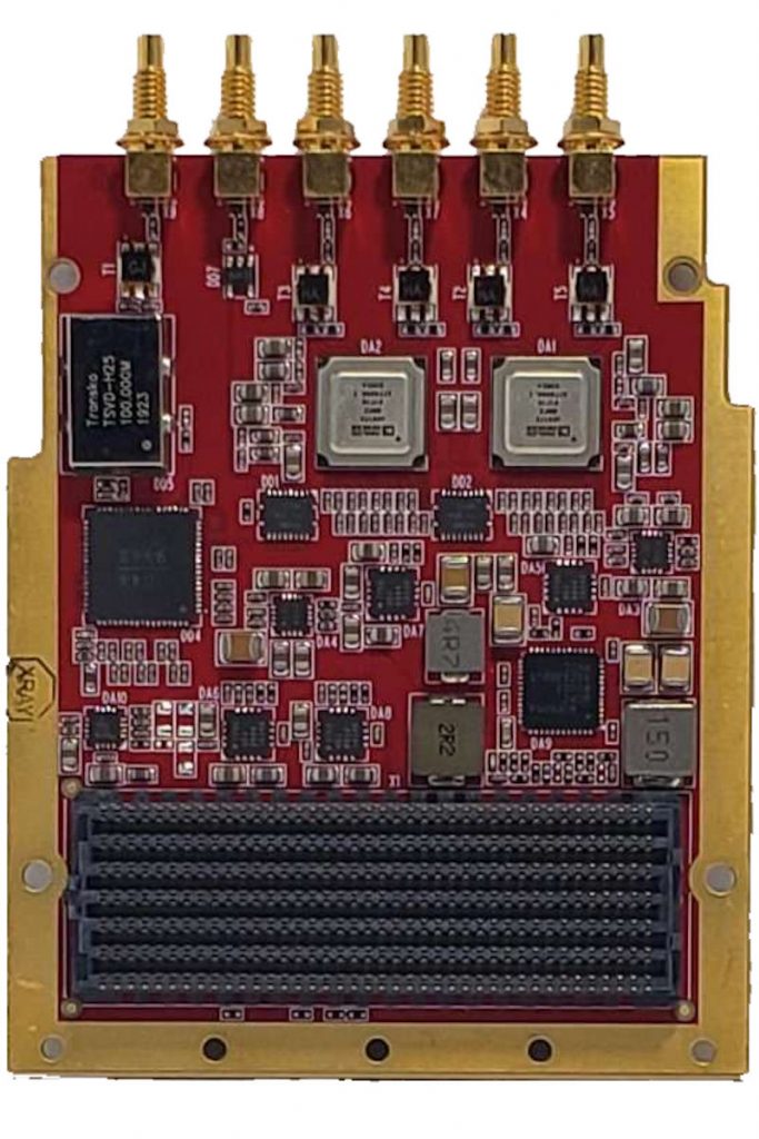 FMC+ DAC module based on AD9172