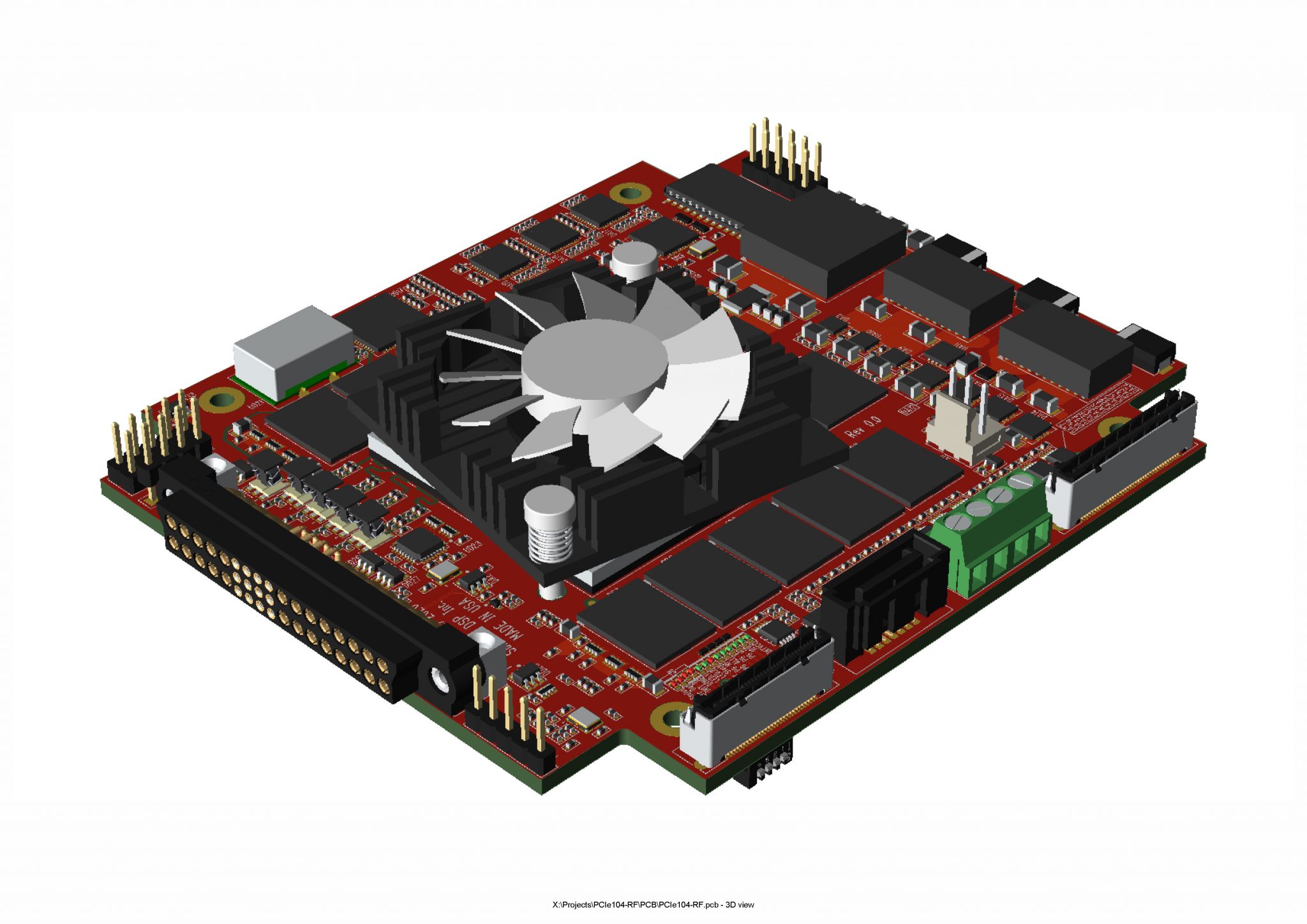 PCIe104-RFSOC AMD RFSOC embedded board - Sundance DSP Inc.