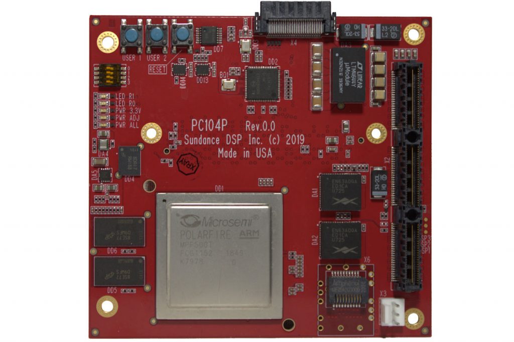 PCIe104 with Zynq US+, AMD RFSOC & Microchip Polarfire