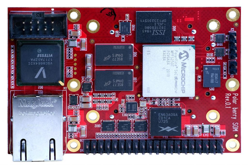 System On Module SOM based on PolarFire & PolarFire-SOC FPGA
