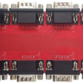Configurable 8-Channel RSxxx LPC FMC Card