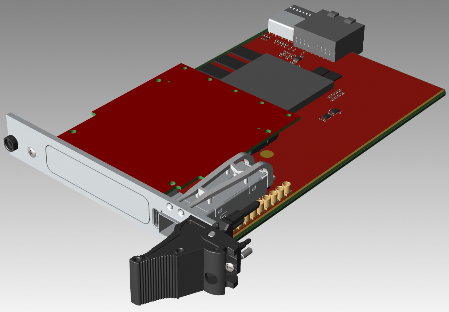 PXIe720 FPGA card with Kintex US FMC+ carrier