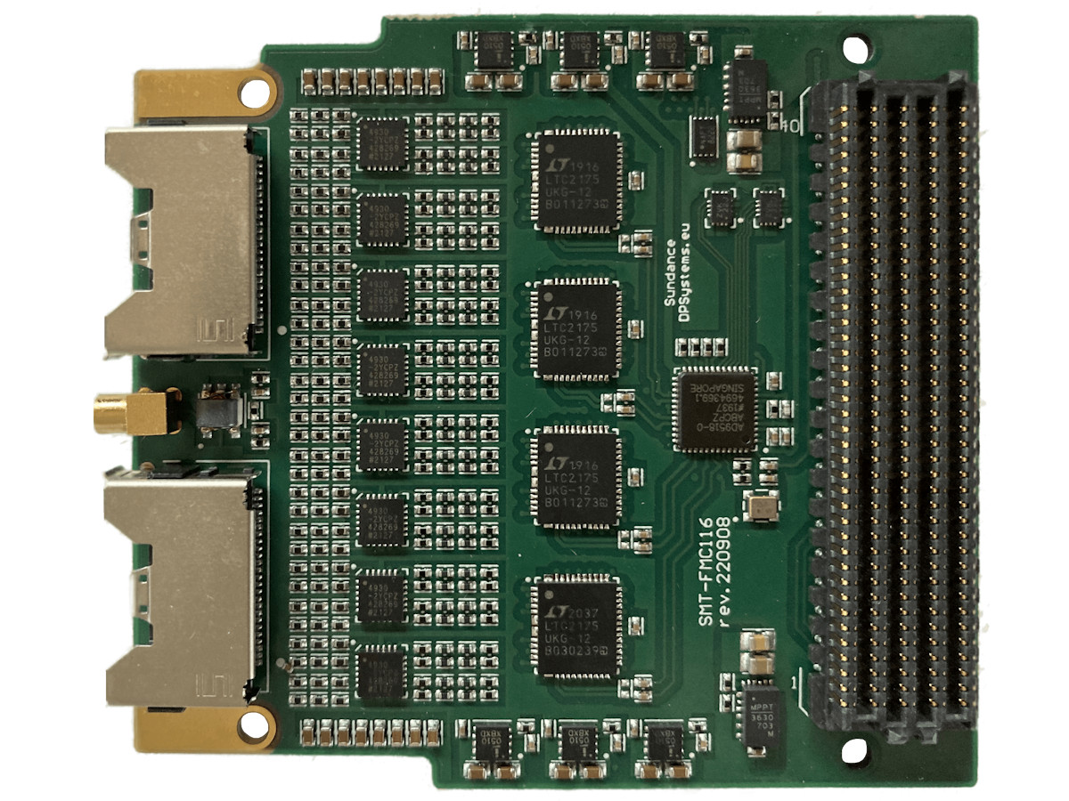 FMC - Sundance DSP Inc. FMC GPIO, cameralink,, ADC, SDR DAC,