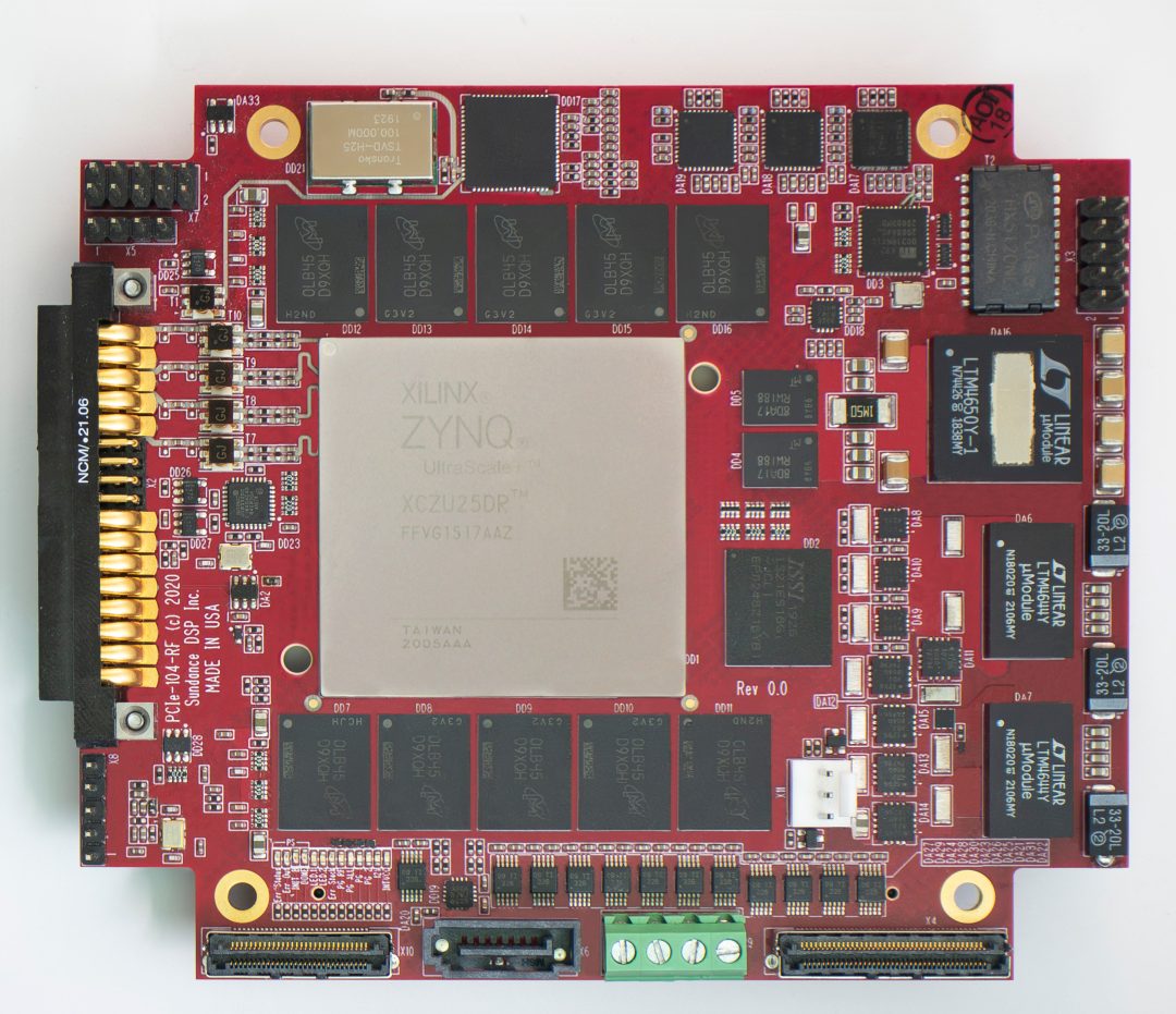 PCIe104 with Zynq US+, AMD RFSOC & Microchip Polarfire
