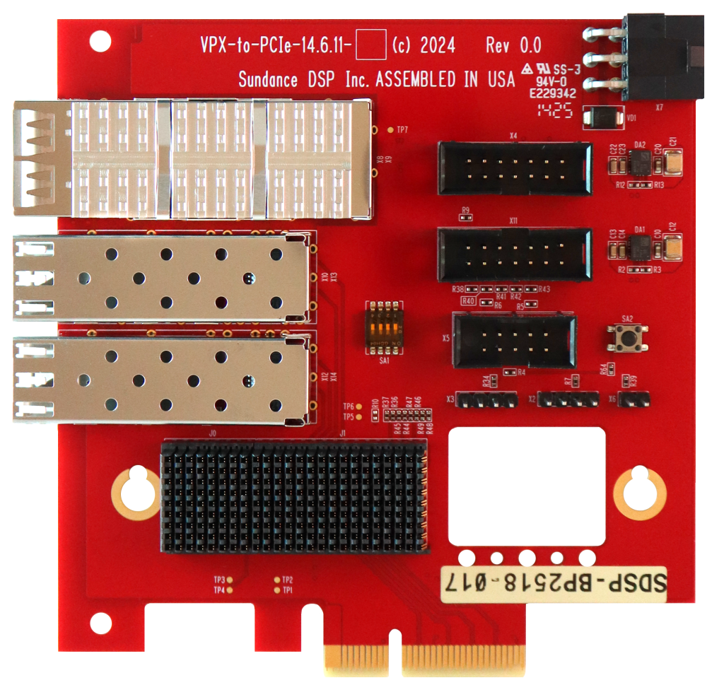 FPGA-based OpenVPX Solutions offered by Sundance DSP Inc.