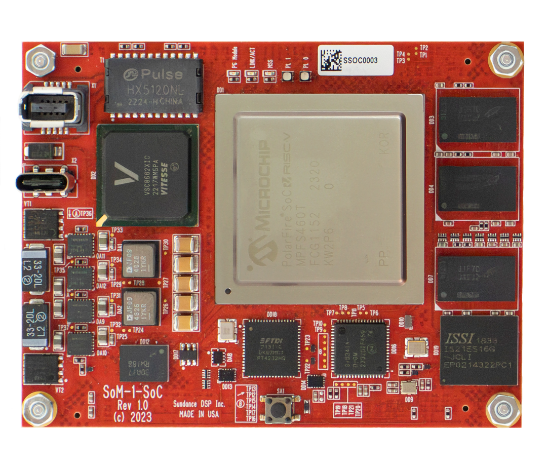 System On Module SOM based on PolarFire & PolarFire-SOC FPGA